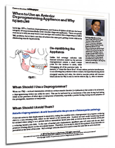 Thank You | When to Use an Anterior Deprogramming Device & Why